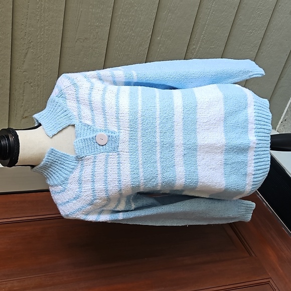 Reef Point | Sweaters | Vintage Reef Point Sweater Medium Stripes Blue ...